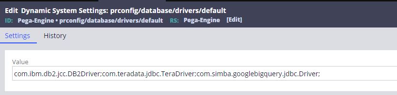 How to set up JDBC Connection to External Database | Support Center
